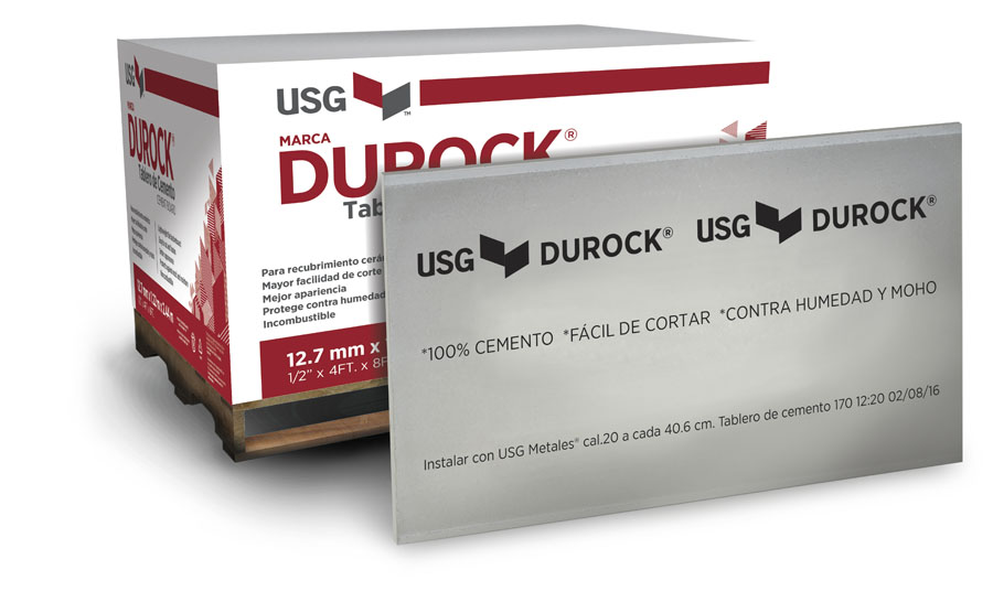 USG durock 1/2″ x 4 x 8 | Sistegua